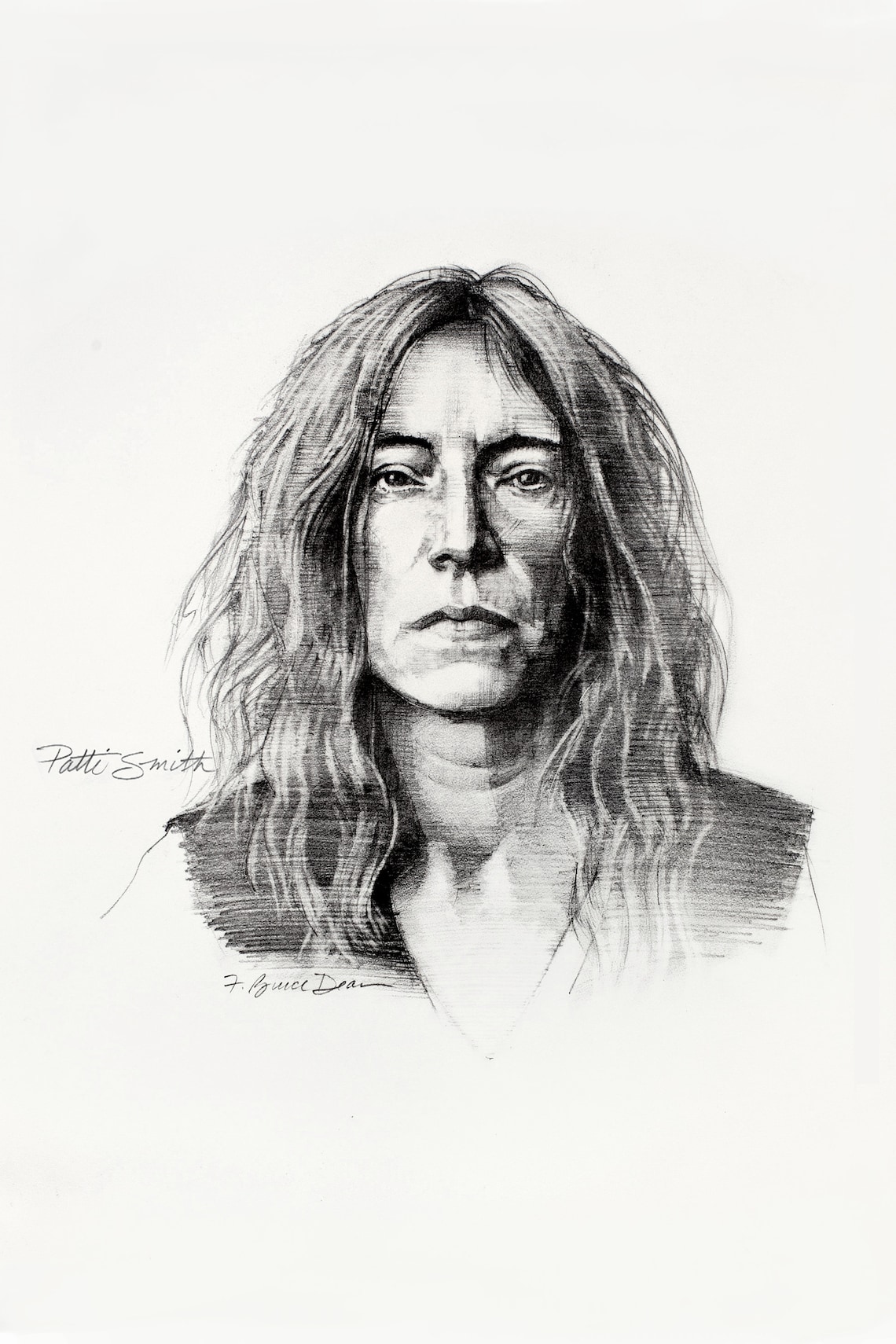 Patti Smith Portrait, Fine Art Digital Print - Etsy