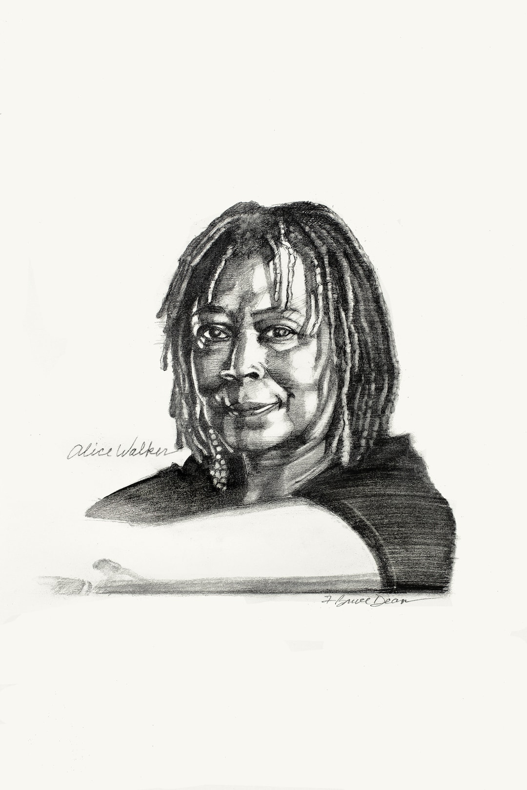 Alice Walker Portrait, Fine Art Digital Print - Etsy