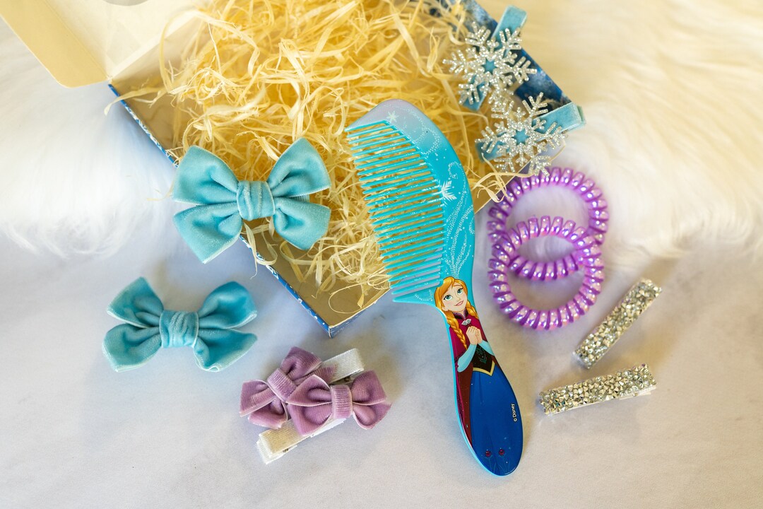 Baby Girl Gift Box, Hair Clips for Girls, Cute Hair Bows for Pajama ...