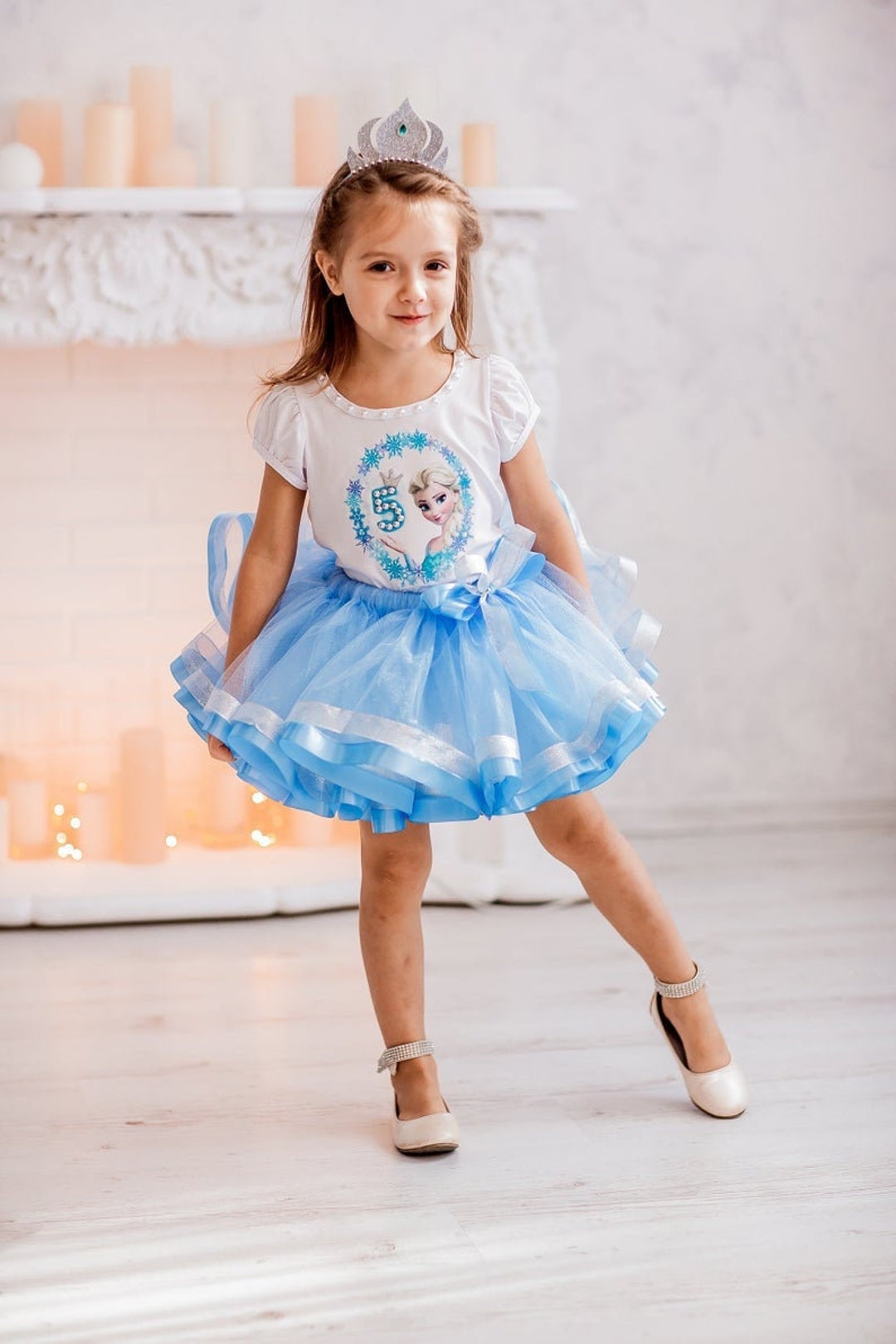 Birthday Baby Tutu Set, Girls Princess Dress, Personalized T-shirt and ...