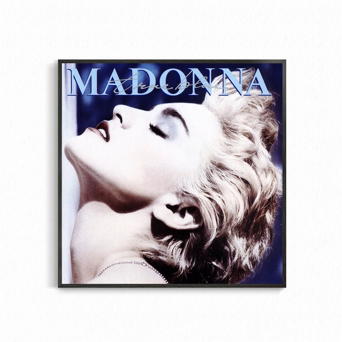 True Blue Poster Album Cover Canvas Painting Art No Frame | Etsy