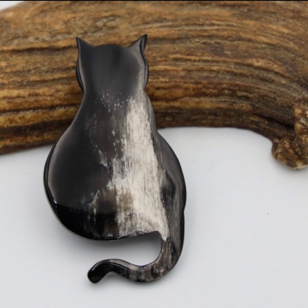 Cat Brooch - Etsy UK