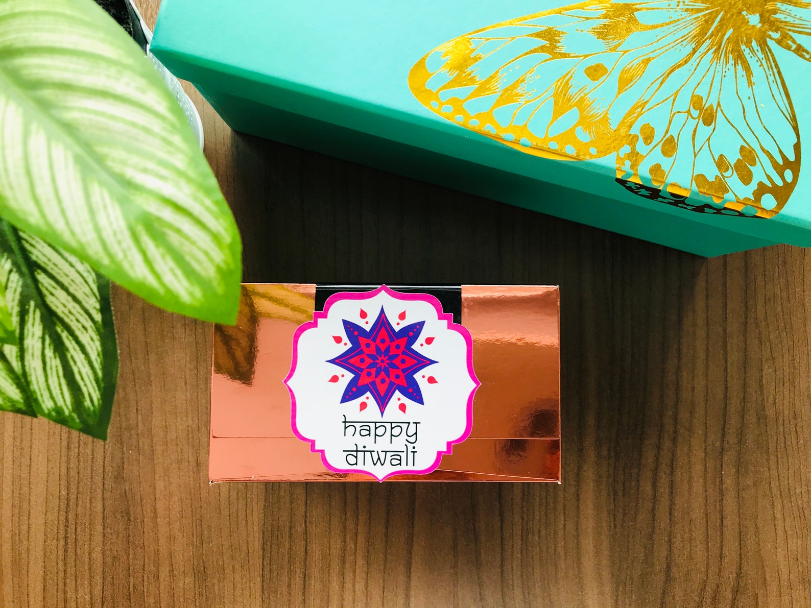 25 Happy Diwali Sticker Mithai sweet Box Gift Bag - Etsy Canada