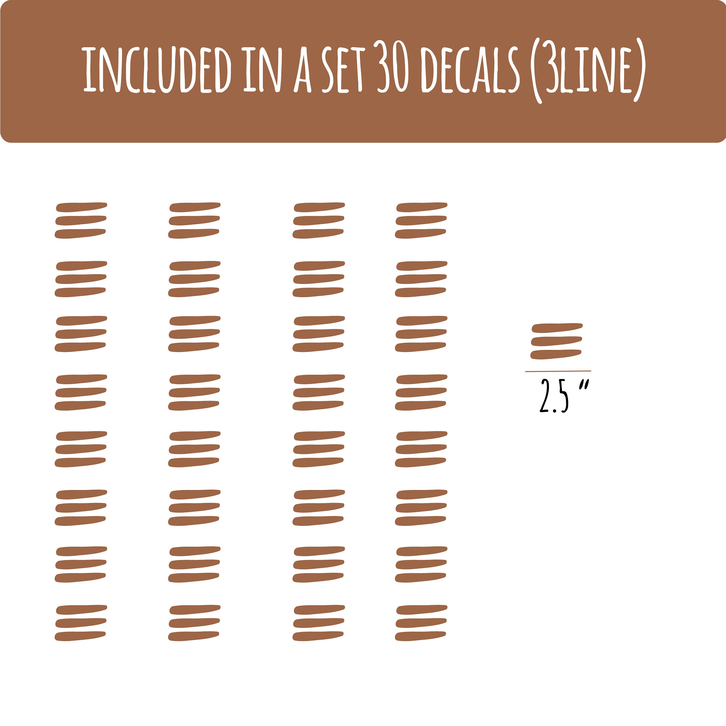 Line Wall Decals 3 Line Abstract Wall Stickers Boho Nursery - Etsy