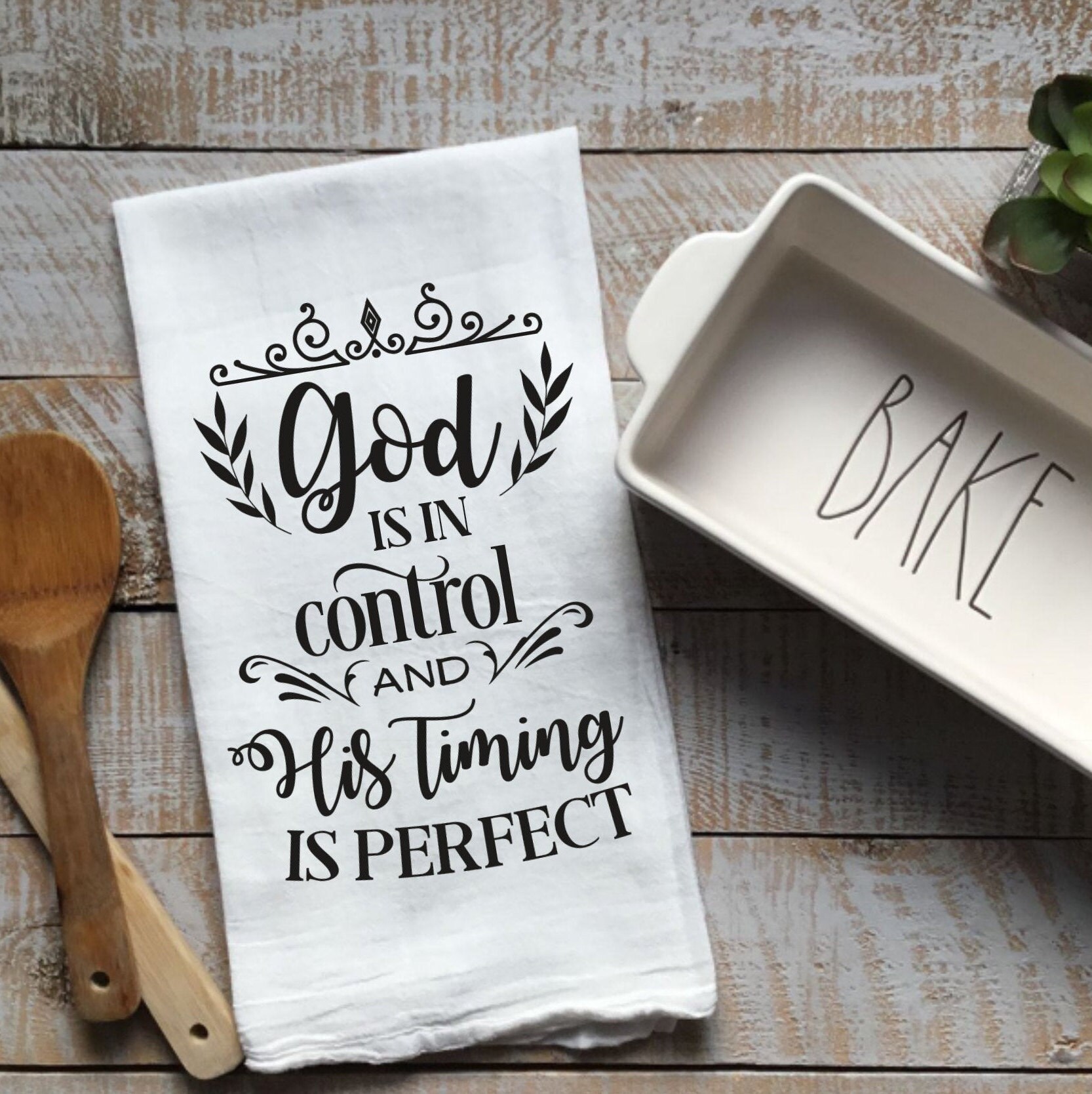 FLOUR SACK TOWELS Bible Verse Tea Towels Christian Style Tea Towels ...