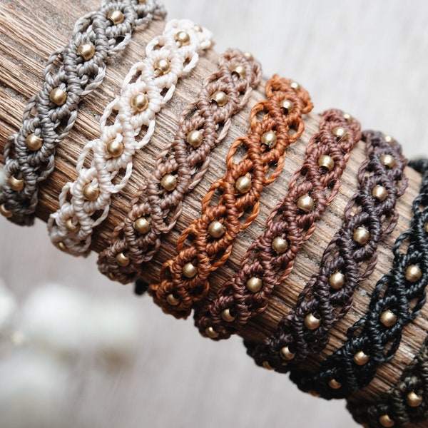 Macrame Bracelet Pattern - Etsy