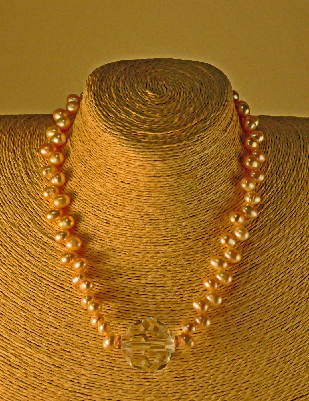 Freshwater Pearl Necklace - Etsy