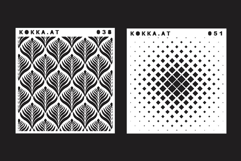 Plastic Stencil Big & Small Sizes - S10 - Etsy