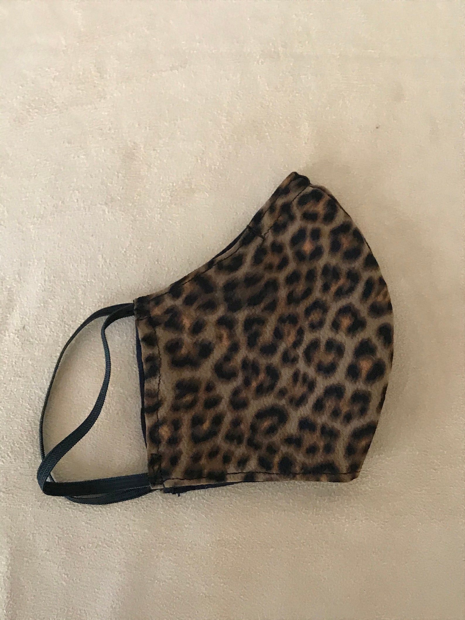 Simple Cheetah Print Facial Mask - Etsy UK
