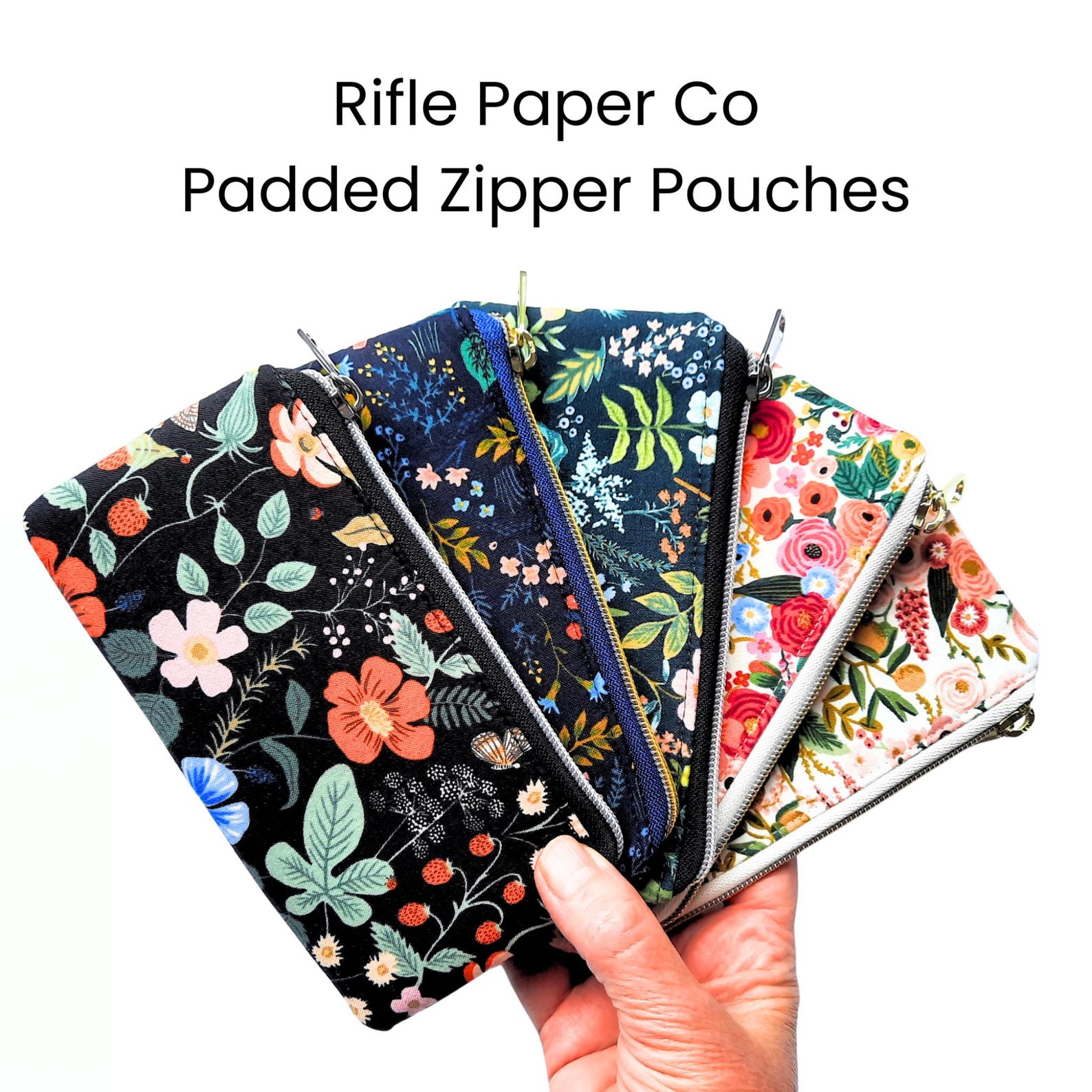 Floral Padded Zipper Pouch: Sunglasses, Eyeglasses Soft Case - Etsy