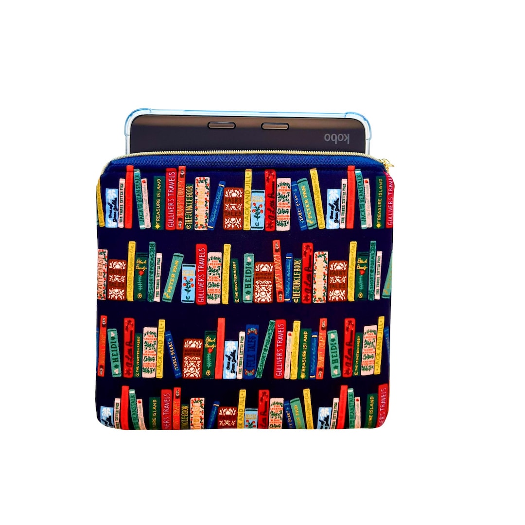 Kobo Sleeve: Padded E-reader Case With Zipper, Choose Your Lining ...