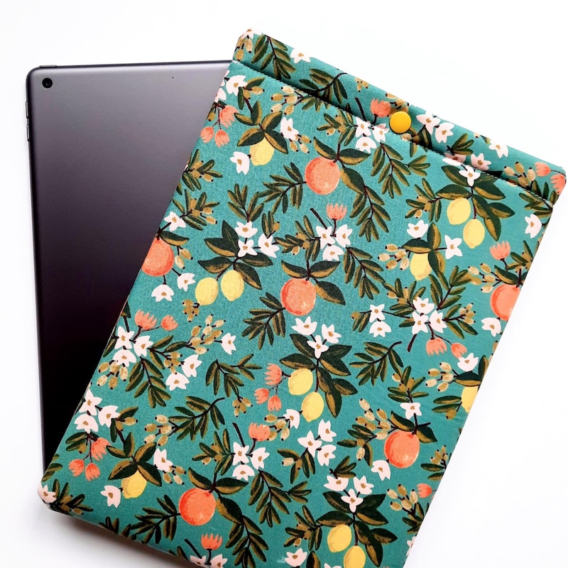 iPad Sleeve With Snap - Etsy