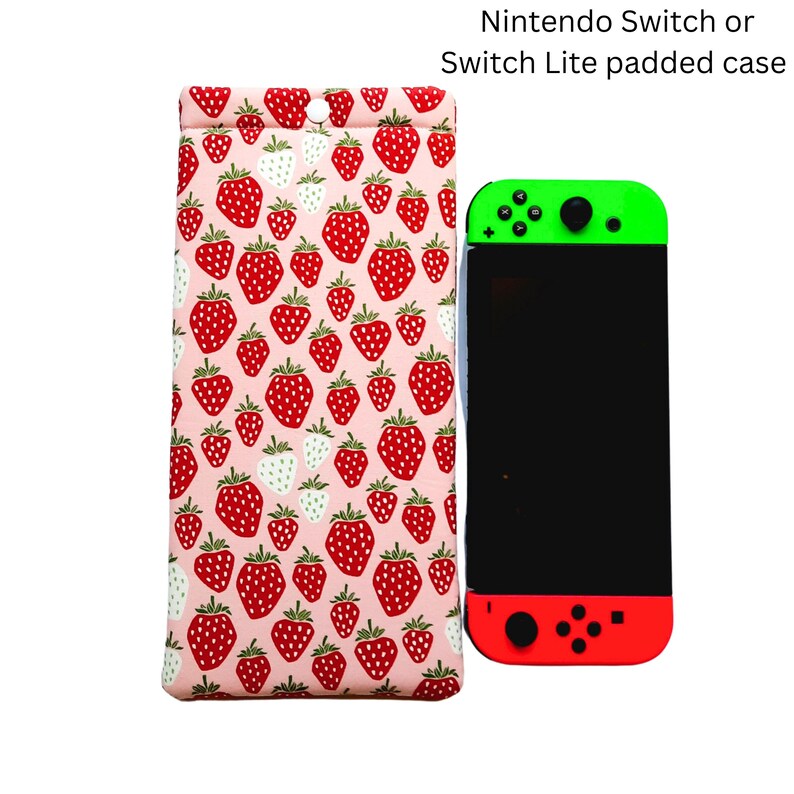 Strawberry Nintendo Switch Carrying Case: Padded Switch Lite/oled ...