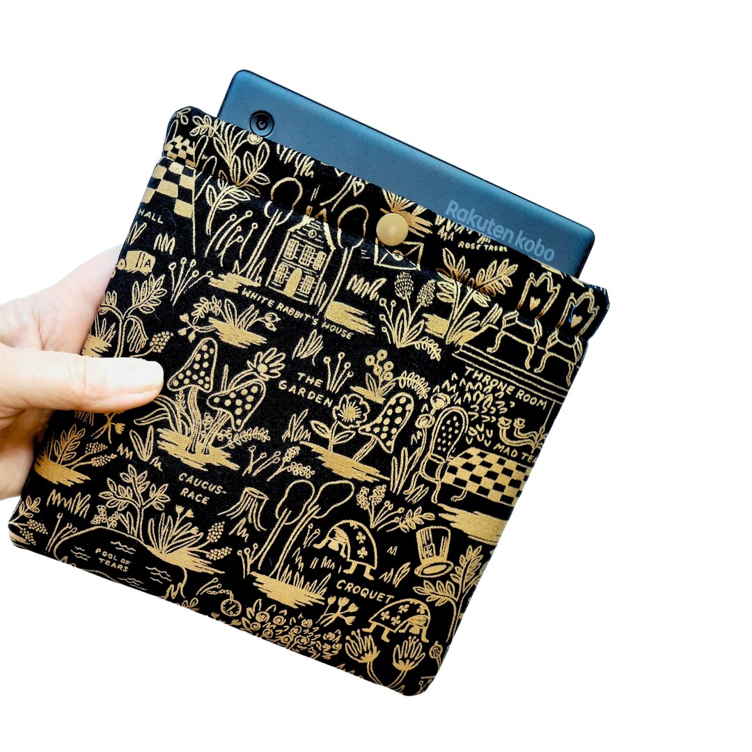Kobo Libra Sleeve, Kobo Libra Color Case, Custom Kobo Sleeve for Kobo E-readers. Alice in ...