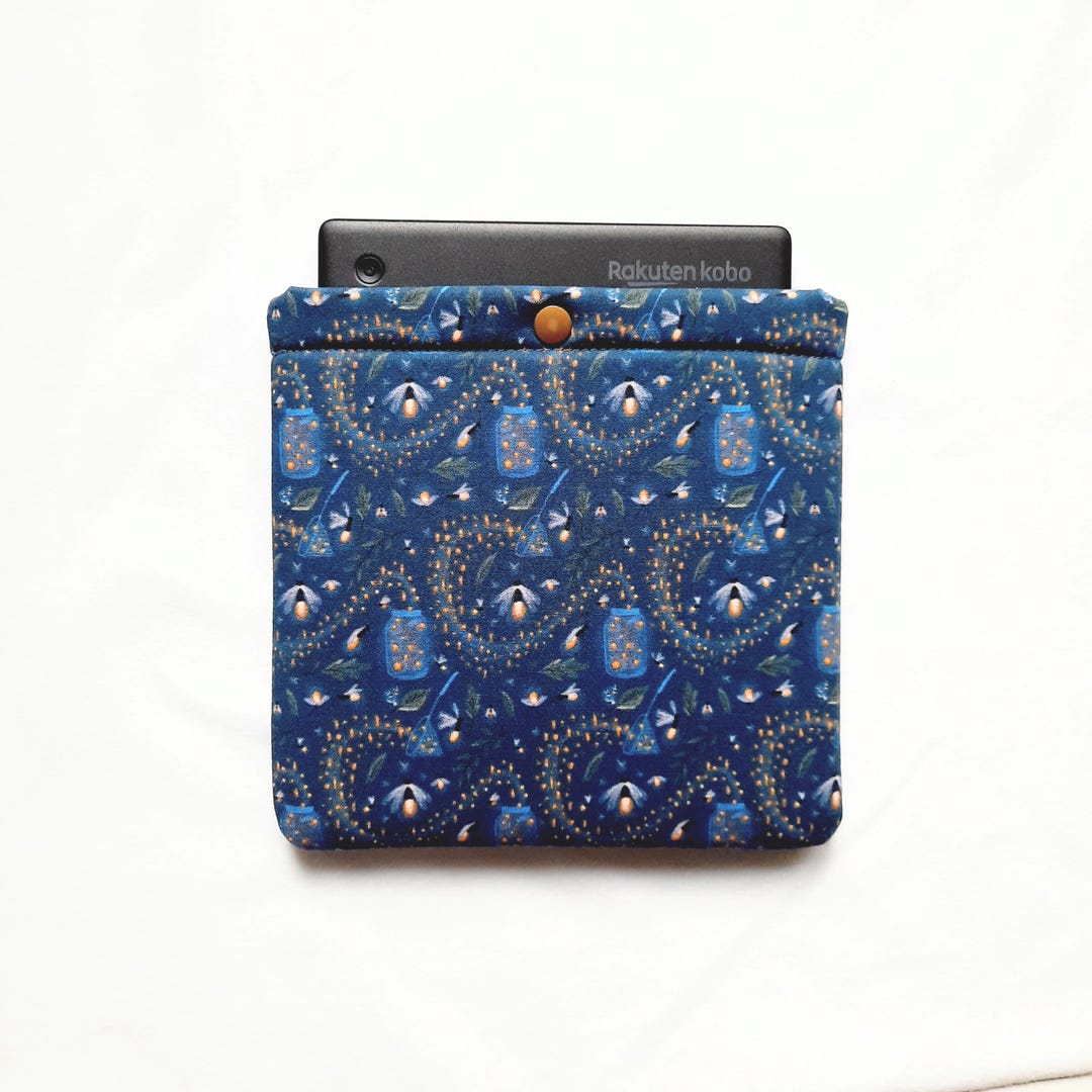 Fireflies Kobo Sleeve, Padded Kobo Case, Kobo Libra 2, Kobo Libra Color ...