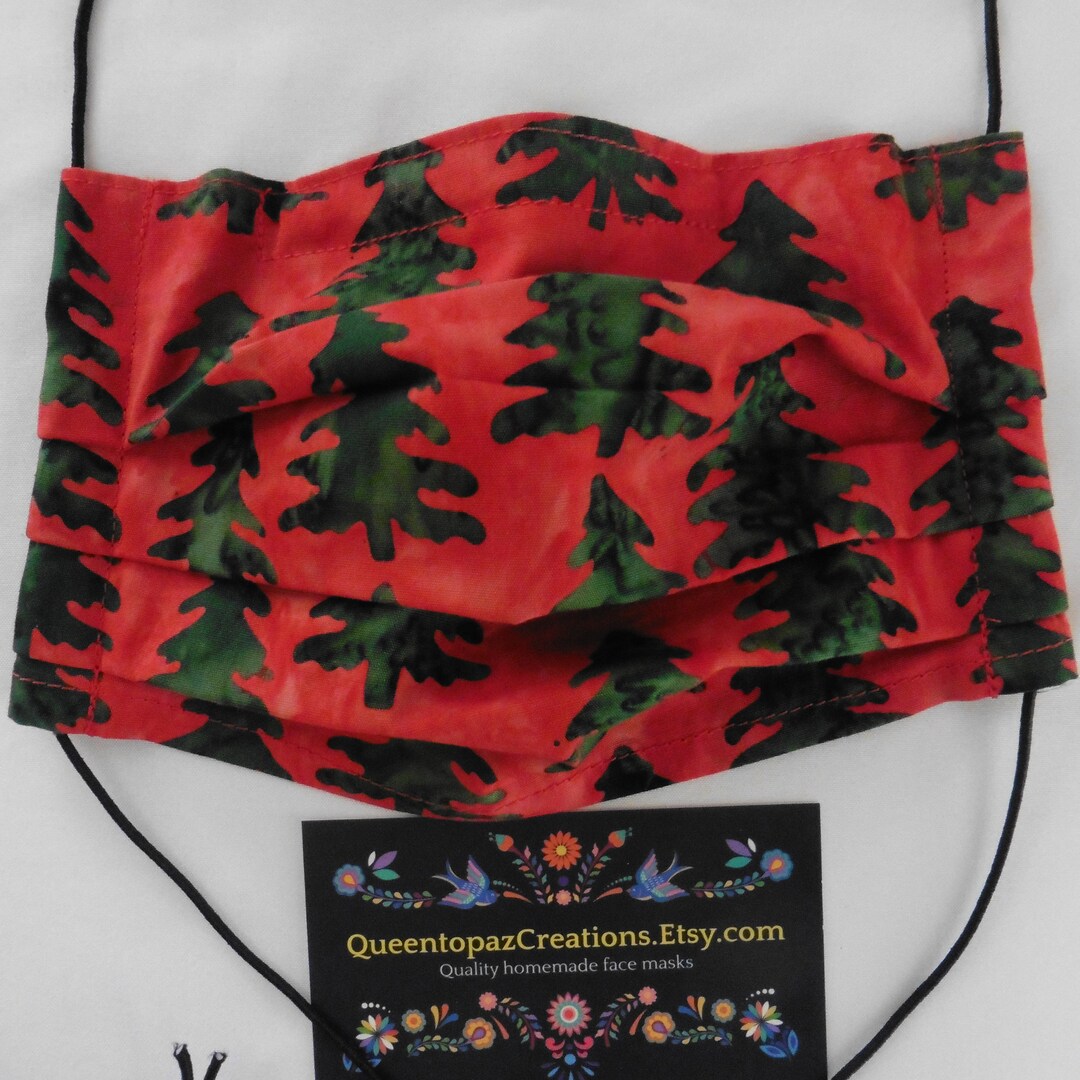 Quality Overhead Face Mask With Nose Wire Filter Pocket & - Etsy