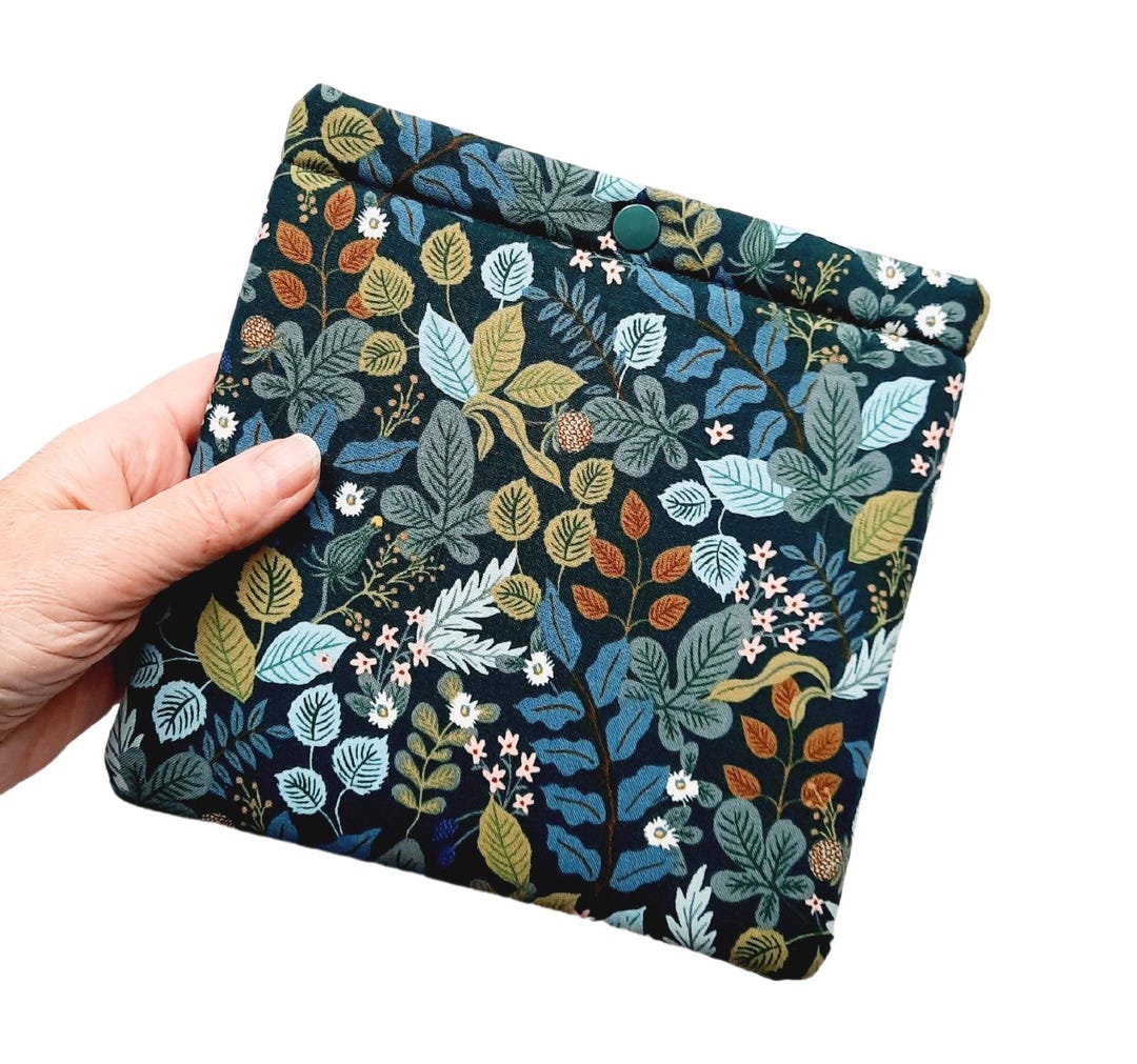 Kobo Sleeve With Snap, Padded Kobo Case, Kobo Libra 2, Kobo Libra Color, Rifle Paper Co Pouch ...