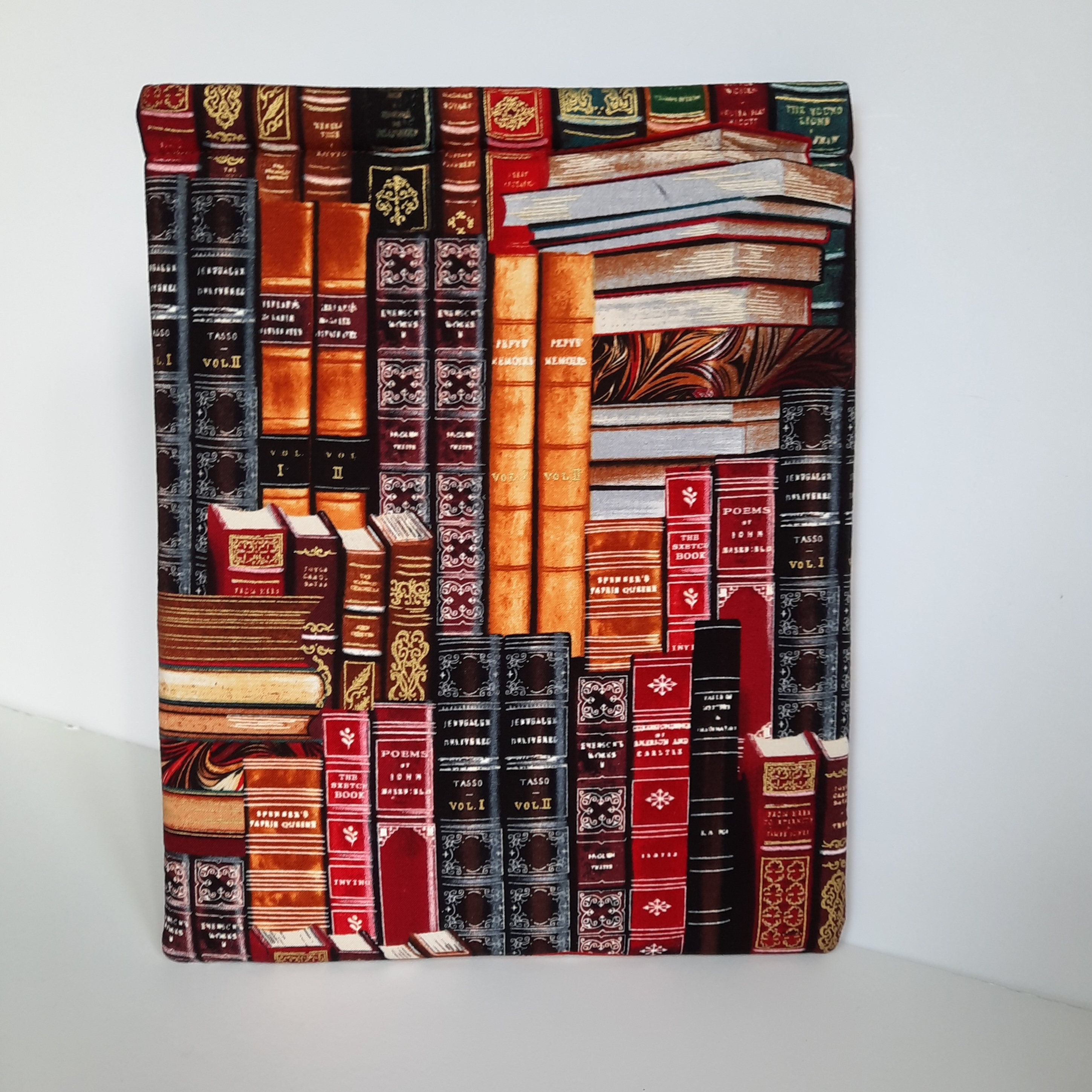 Book sleeve for books padded book sleeve quality book pouch - Etsy.de