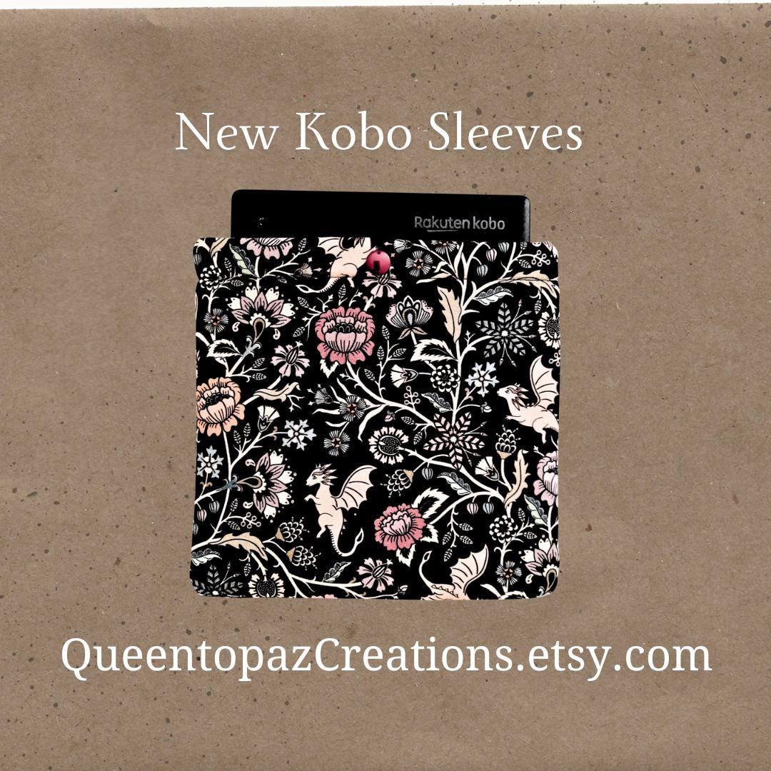 Dragon Kobo Sleeve, Padded Kobo Case, Kobo Libra 2, Kobo Libra Color ...