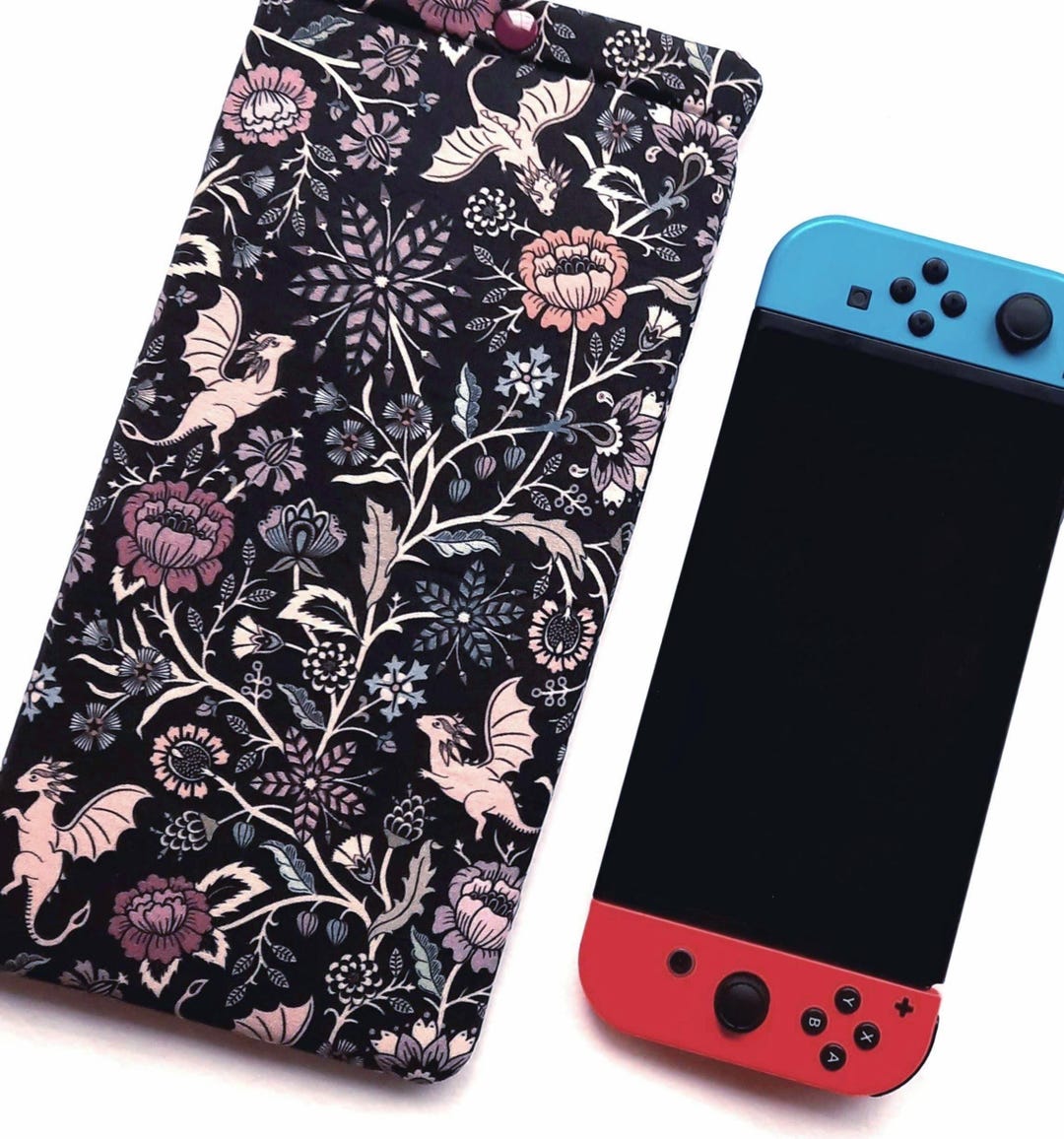 Nintendo Switch Sleeve With Snap: Padded Carrying Case for Switch ...