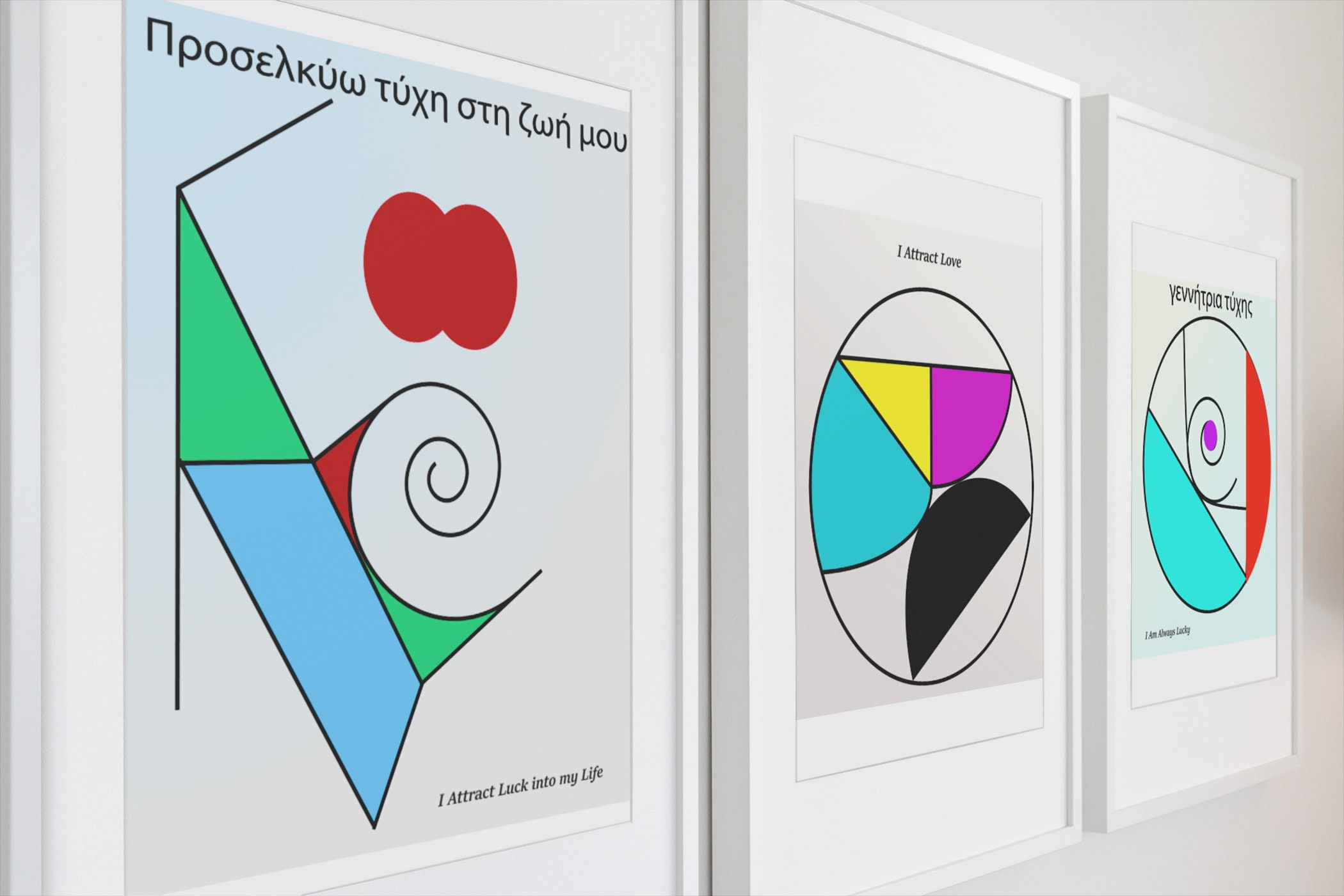 Book of 14 Colored Sigils Special Gift Money Sigils, Protection Sigils ...