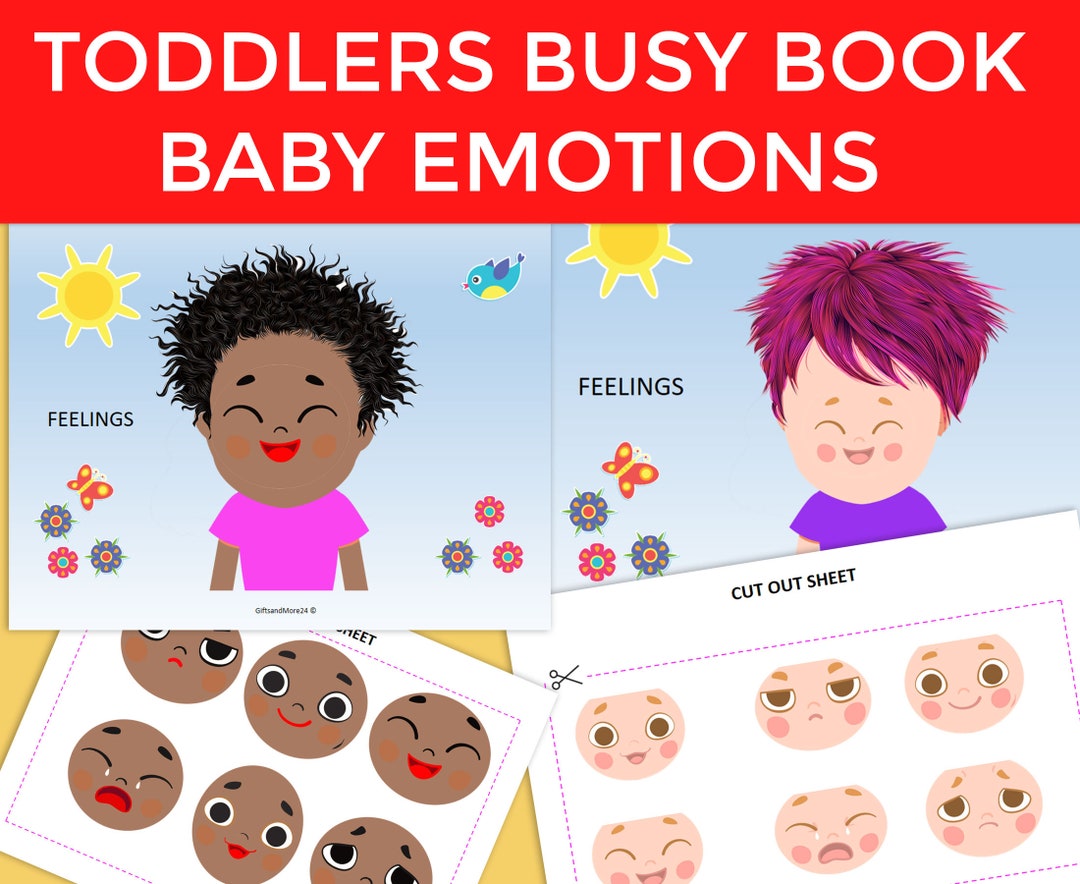 My First Feelings! Match the Baby Faces, Printable Toddler Activity ...