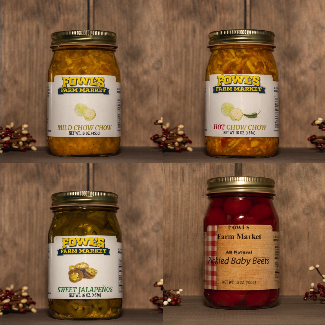 Personalized 4 Pack Sampler, Your Choice of Four Jellies, Conserves ...