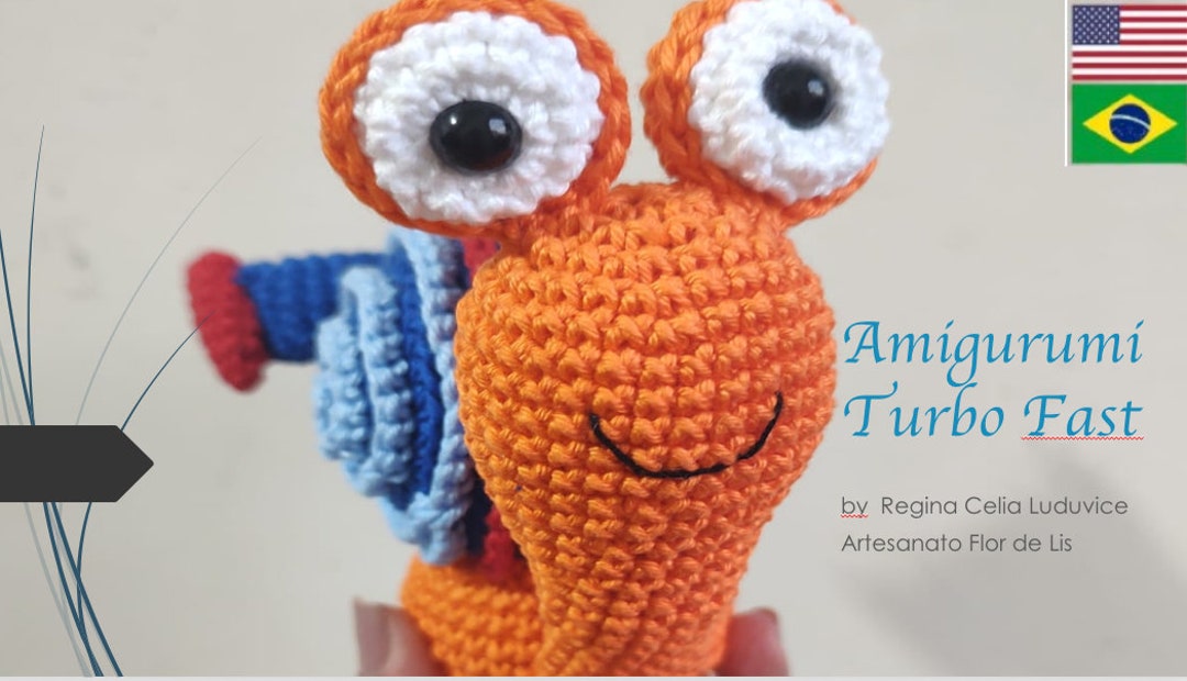 Amigurumi Crochet Pattern - Turbo Fast - Etsy