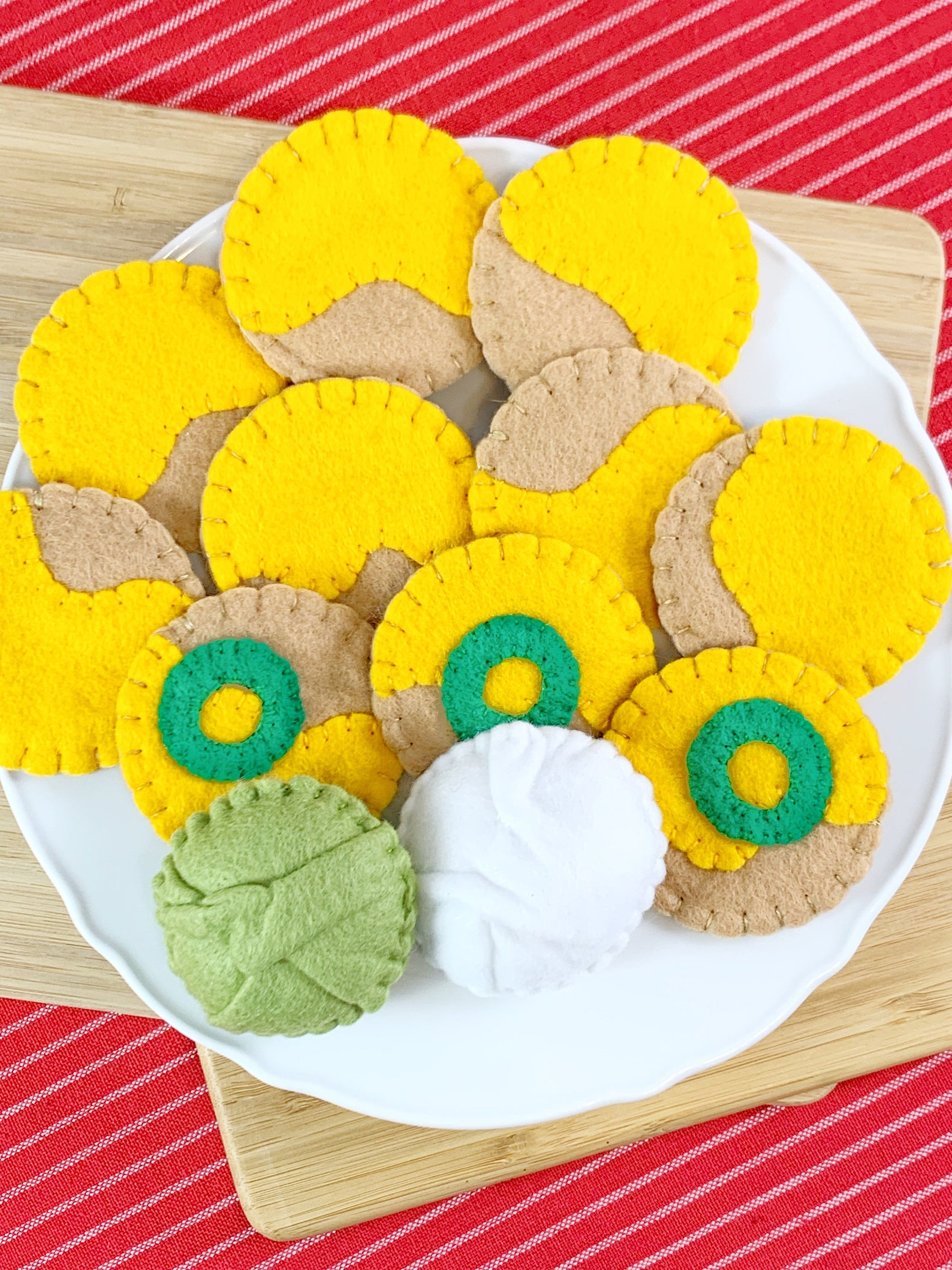 Felt Nachos Plush Pretend Play Food, Play Kitchen, Cooking Playset - Etsy