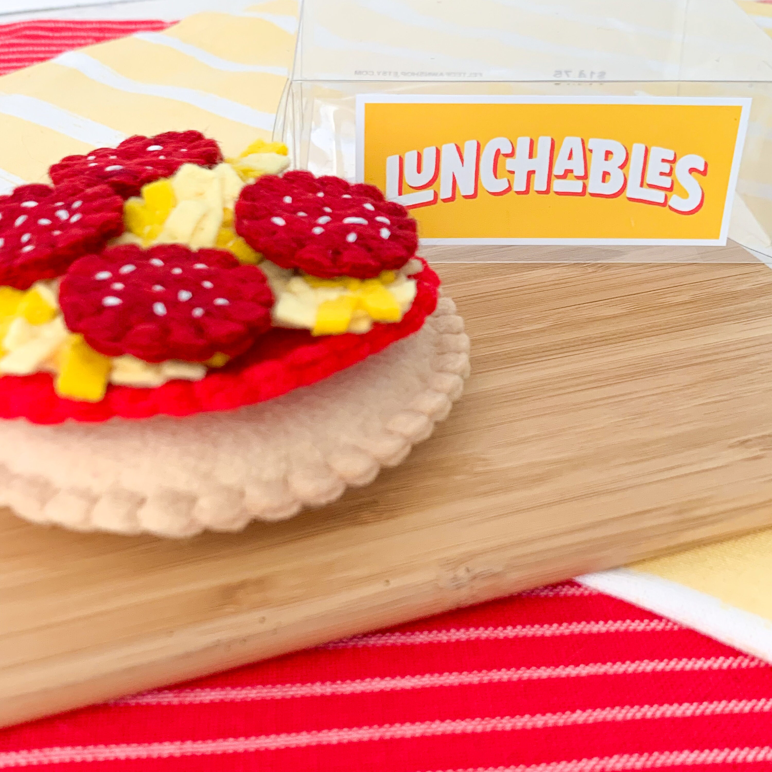Felt Pizza Lunchables Pretend Food Plush Toys Educational - Etsy