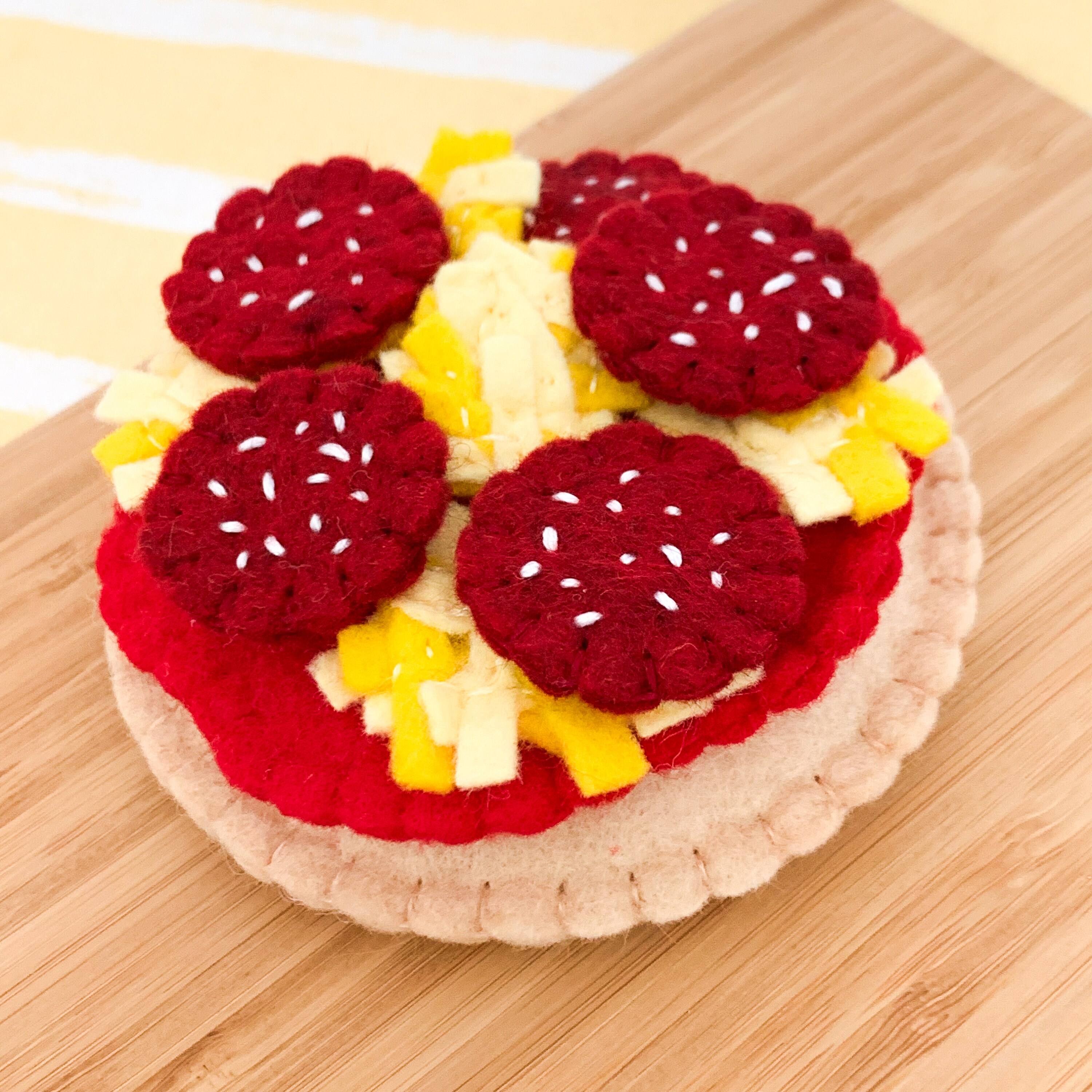 Felt Pizza Lunchables Pretend Food Plush Toys Educational - Etsy