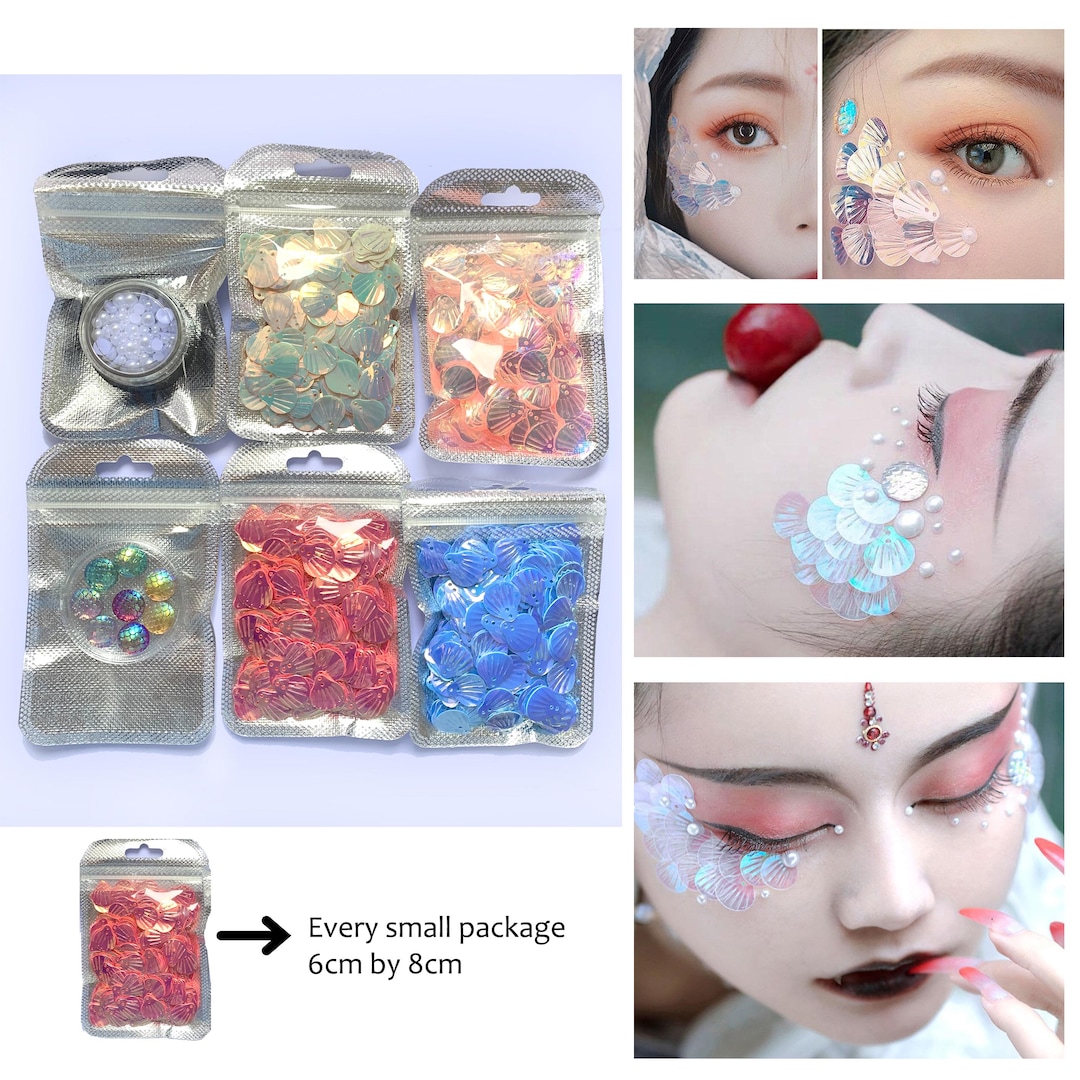 1 Set of Mermaid Scales - Mermaid Cosplay - Blue Mermaid Scale - Ocean ...