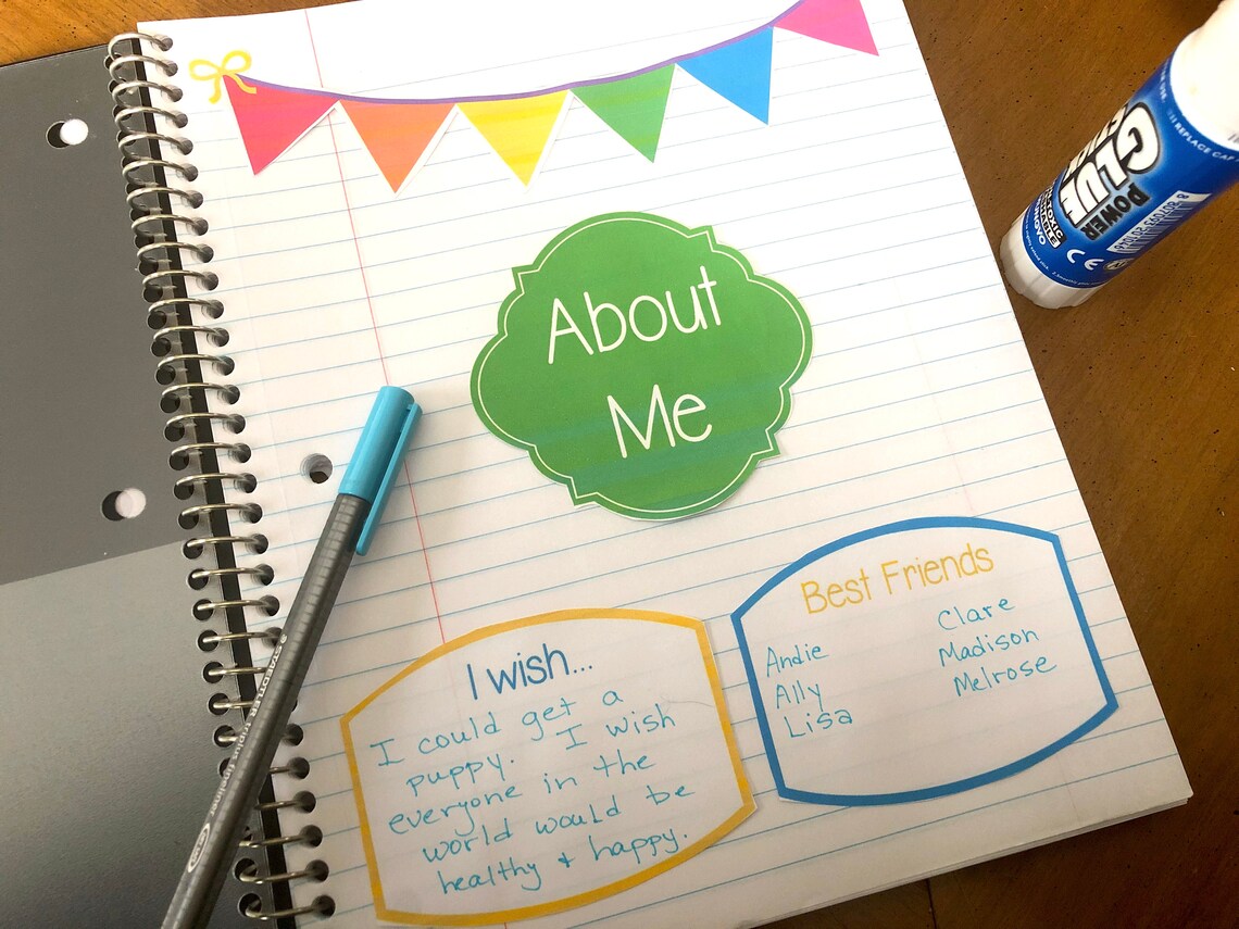 Printable Journal Starter Kit for Kids Journaling Kit to - Etsy