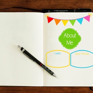 Printable Journal Starter Kit for Kids - Journaling Kit to Inspire Kids ...