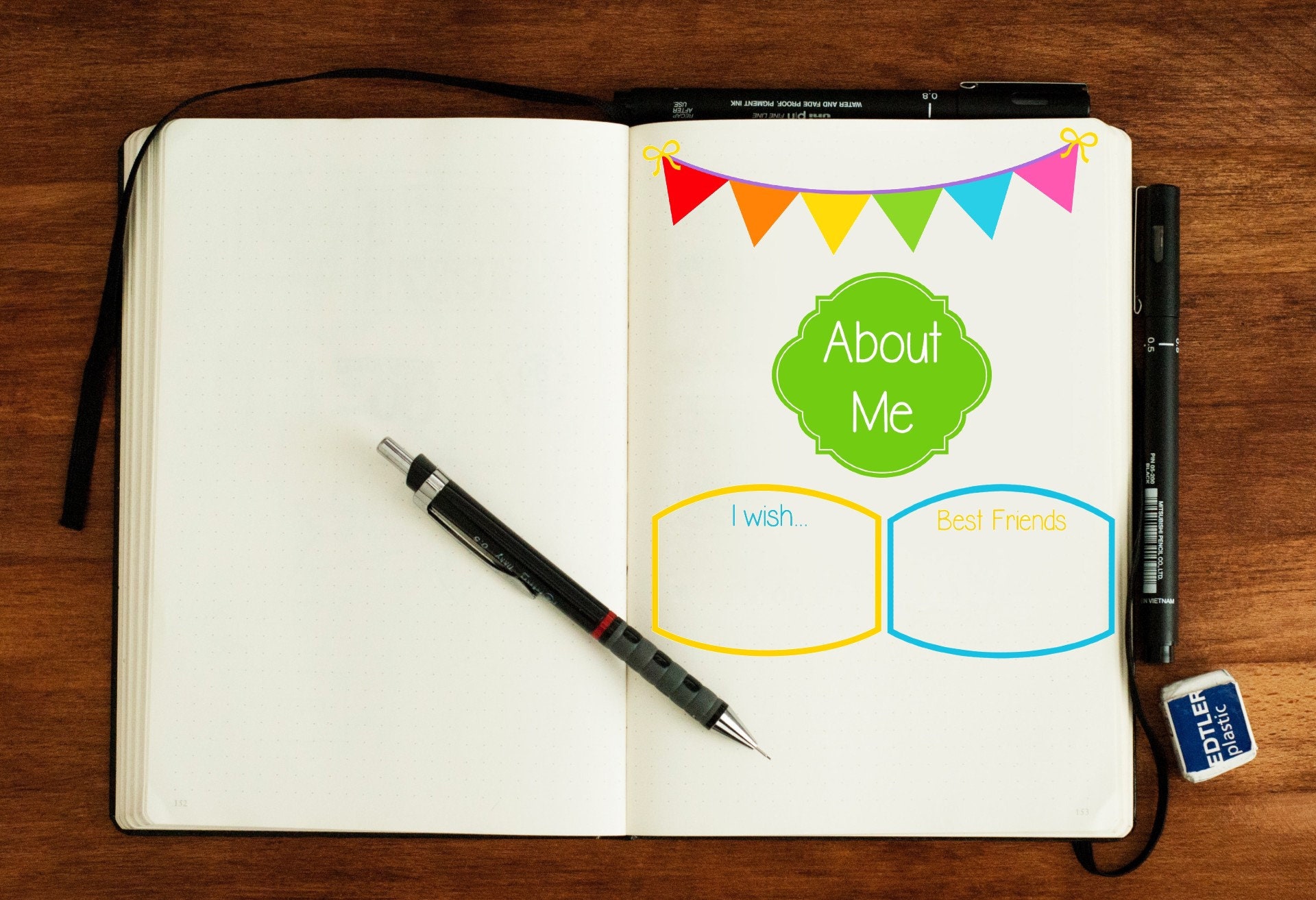 Printable Journal Starter Kit for Kids - Journaling Kit to Inspire Kids ...