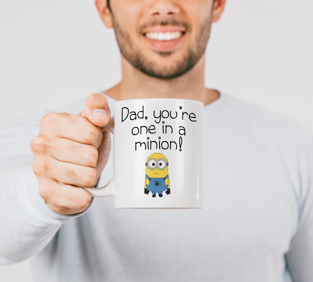 One in a Minion - Fathers Day Gift, Fathers Day Mug - Etsy