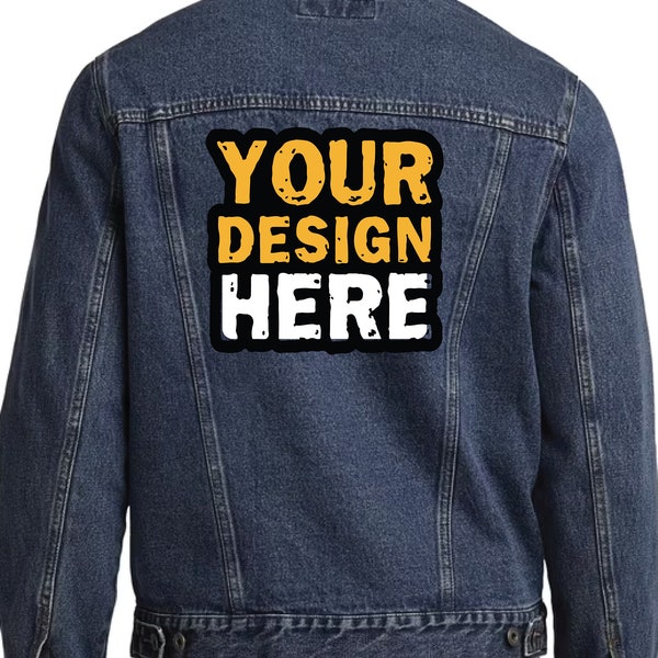 Custom Jean Jacket - Etsy