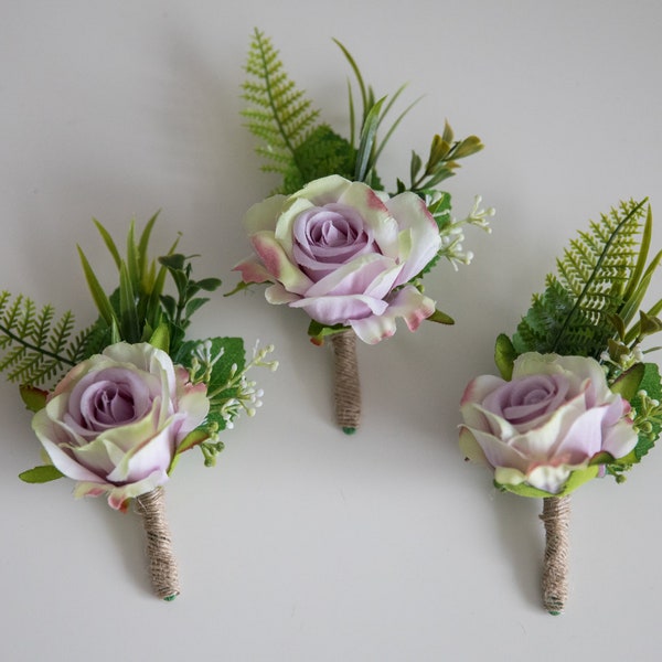 Rustic Buttonholes - Etsy UK