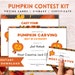 Fall Festival Pumpkin Carving Contest Awards, Pumpkin Carving Voting ...