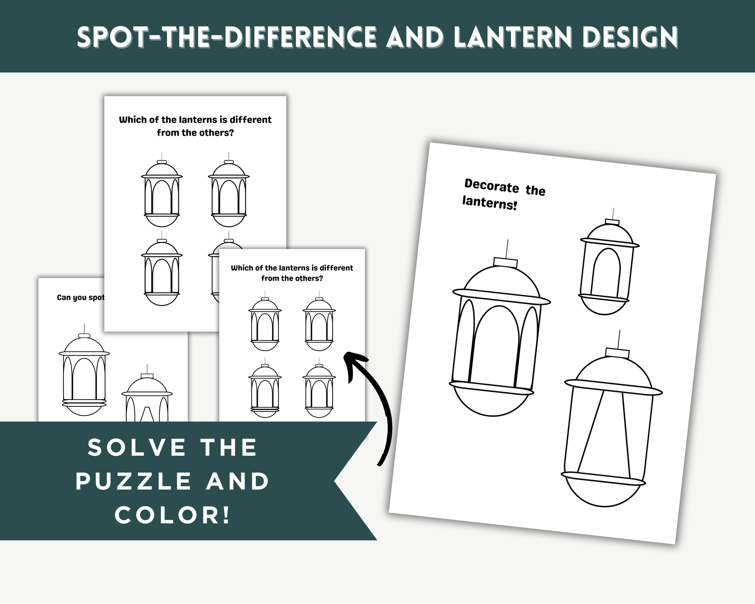 Ramadan Activities for Kids, Ramadan Coloring Pages, Ramadan Lantern ...