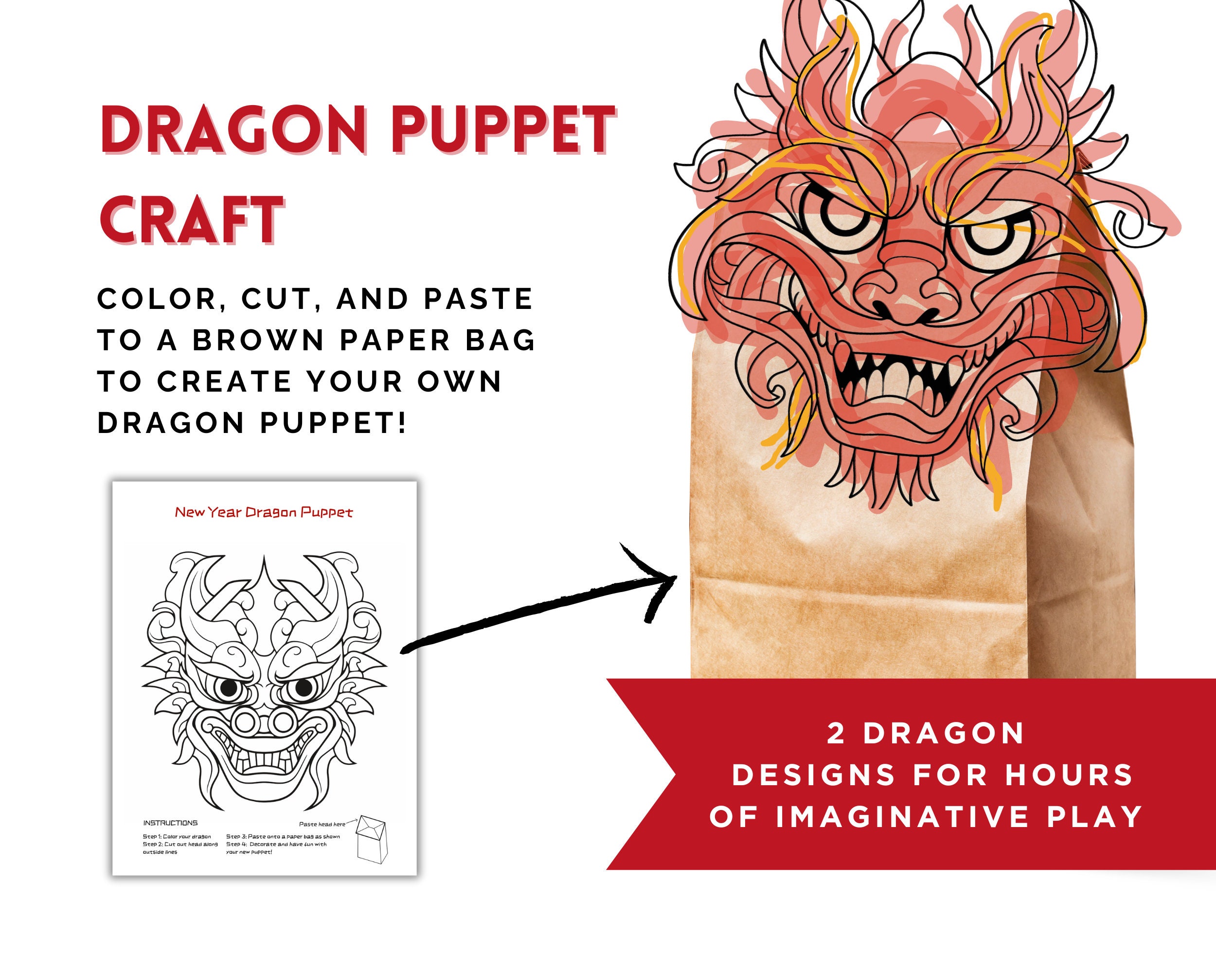 Lunar New Year Printable Activity Bundle for Kids, Chinese New Year ...