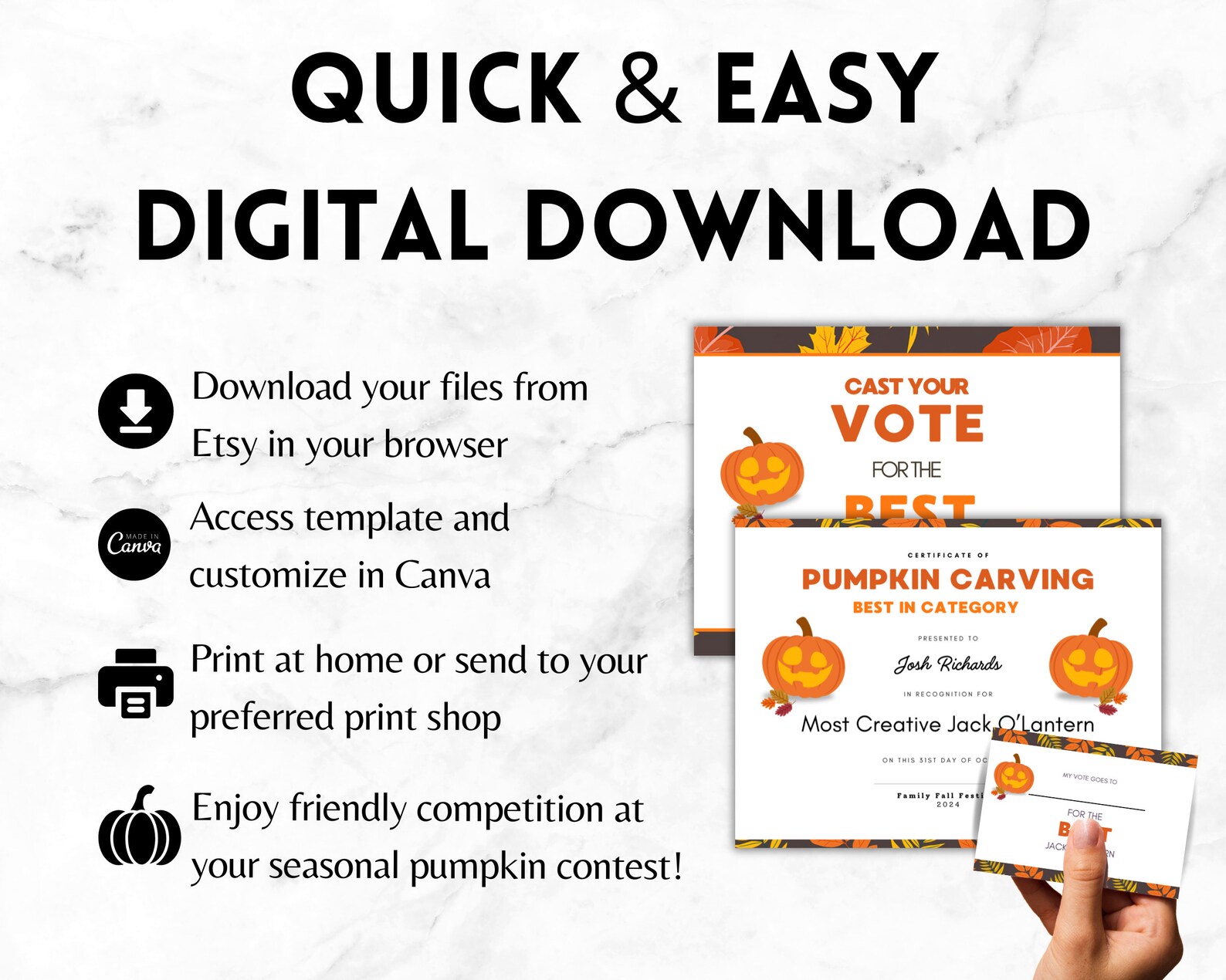 Fall Festival Pumpkin Carving Contest Awards, Pumpkin Carving Voting ...