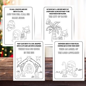 Nativity Coloring Pages, Christmas Story Sunday School and Kids Church ...