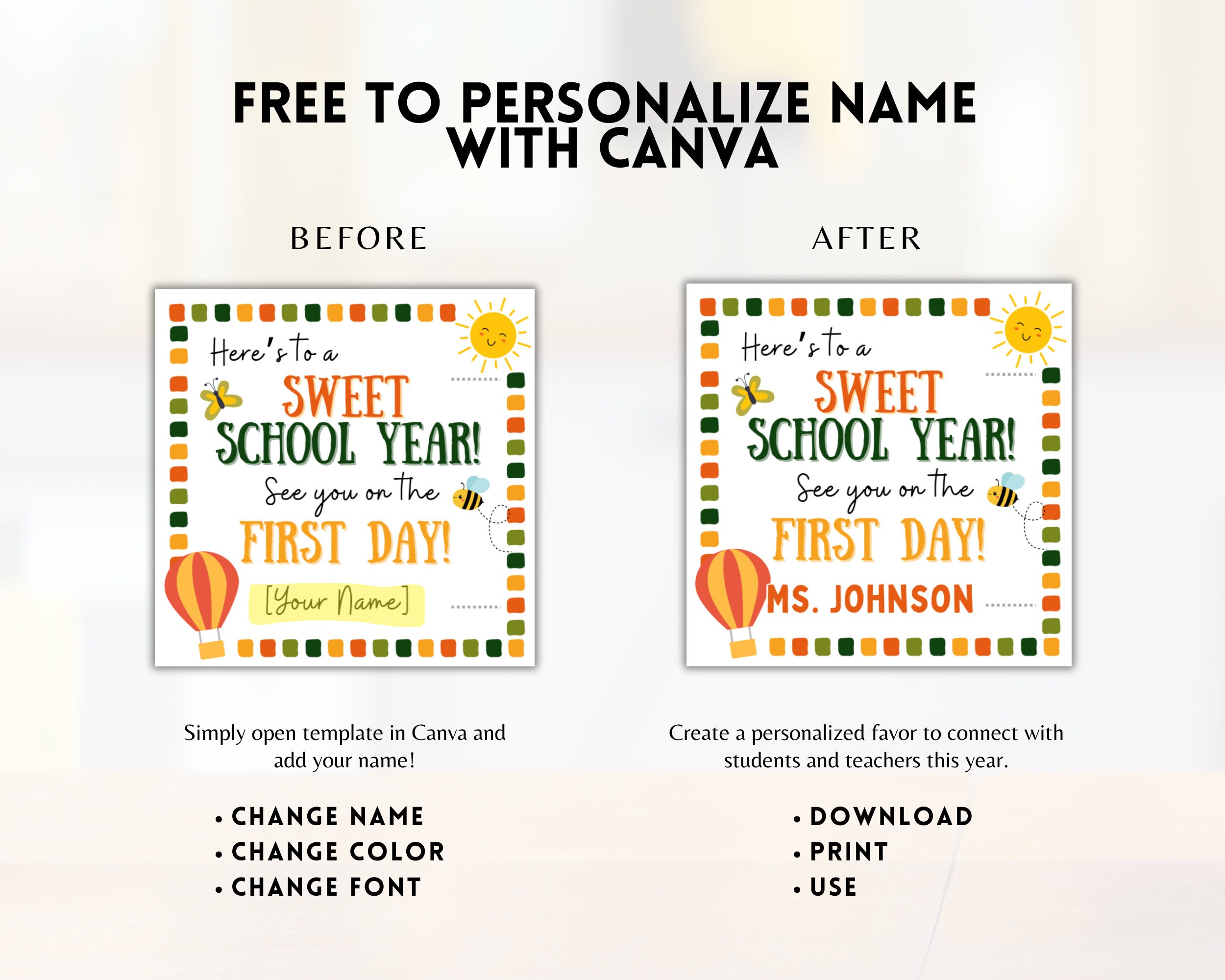 Editable Meet the Teacher Blow Pop Tag, Back to School Lollipop Tag ...