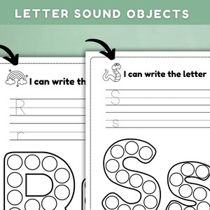 Dot Marker Alphabet, Dot Marker Activities, Dot Marker Coloring Sheets ...