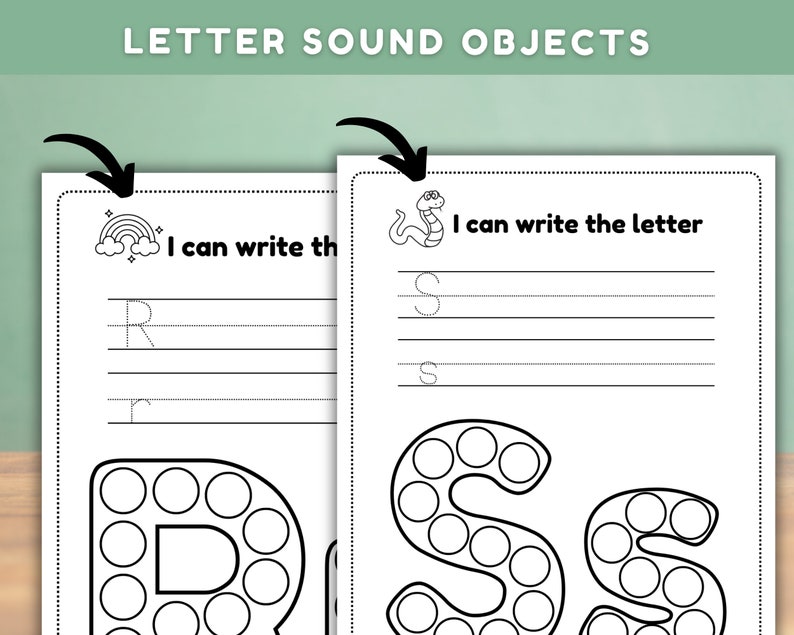 Dot Marker Alphabet, Dot Marker Activities, Dot Marker Coloring Sheets ...