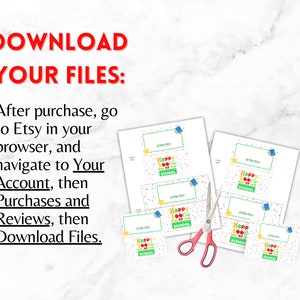 100th Day of School Cookie Bag Topper Printable, Treat Bag Topper, 100 ...