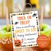 Halloween Caramel Apple Tag, Halloween Gift Tags, Teacher Appreciation ...