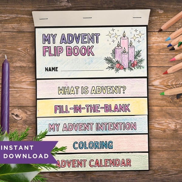 Advent Journal - Etsy