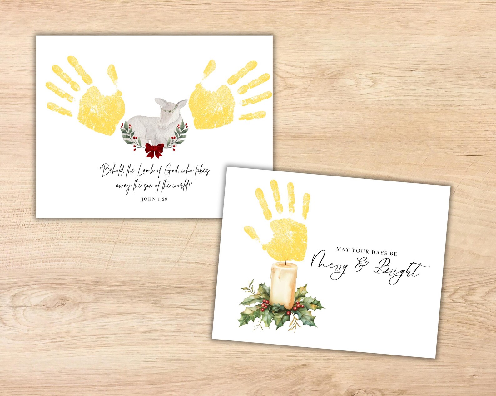 Printable Nativity Handprint Christmas Craft, Christmas Handprint Craft ...